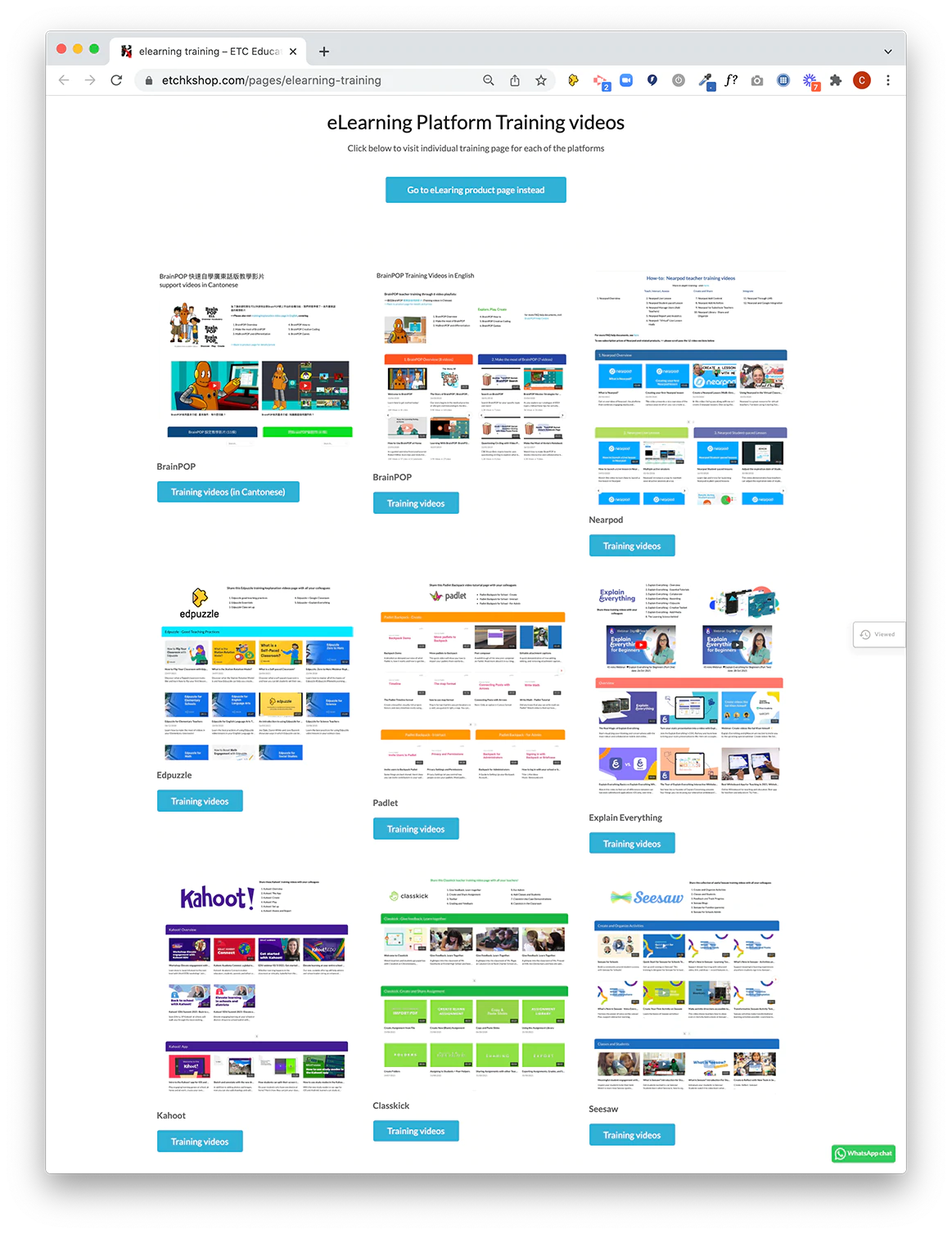 eLearning Teacher Training – ETC Educational Technology Connection (HK) Ltd